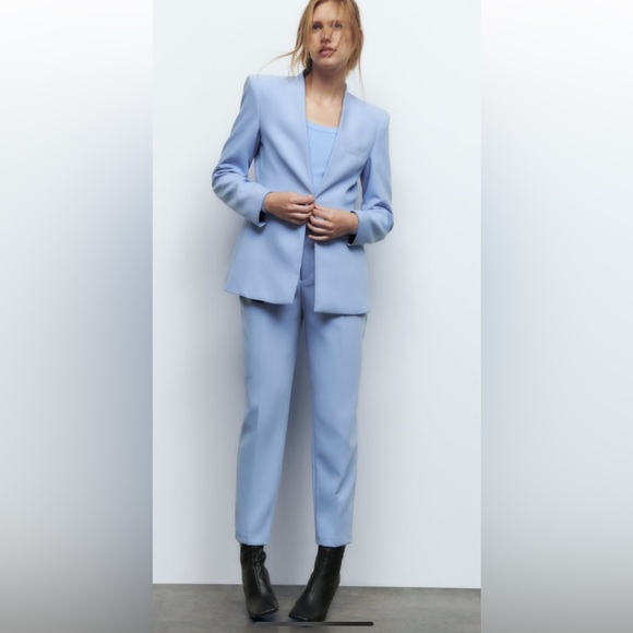 Zara | Jackets & Coats | Zara 2 Pieces Blazer And Pants | Poshmark